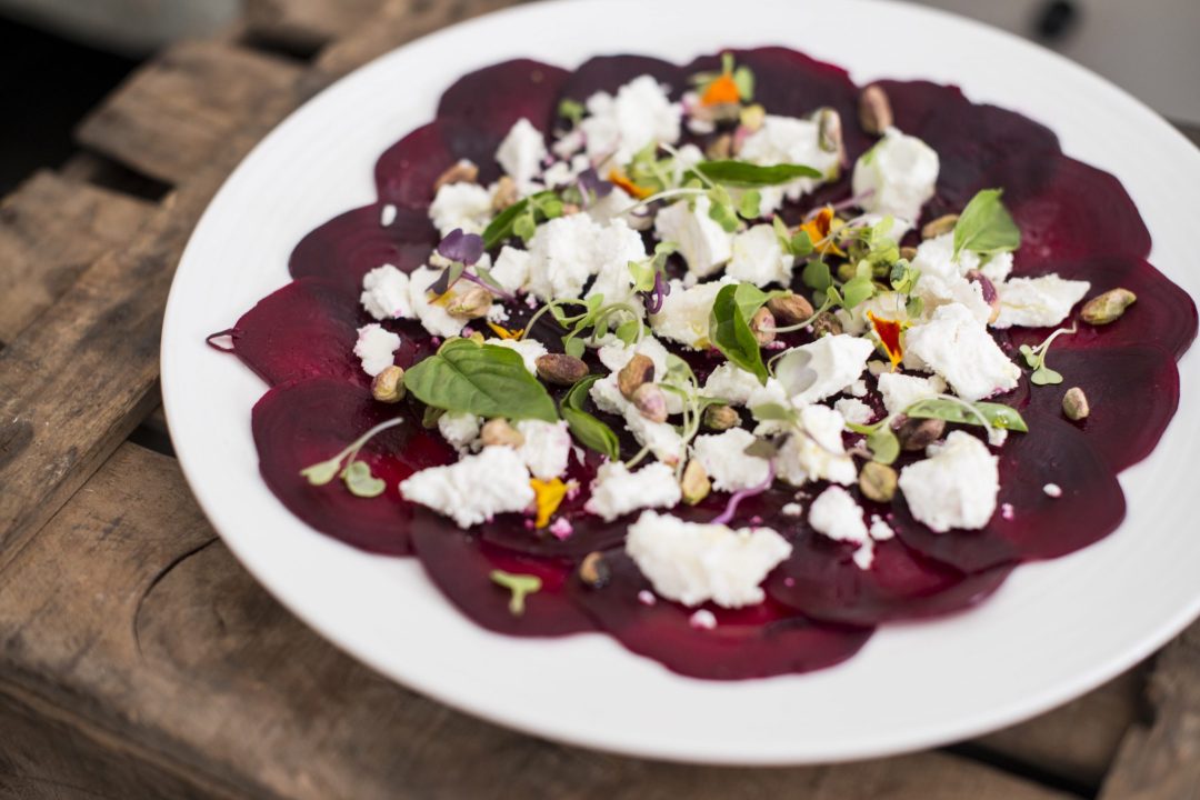 Recipe: beetroot carpaccio | Psychologies